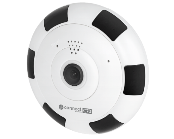 Kamera rybie oko Wi-Fi wewnętrzna Kruger&Matz Connect C70 Tuya - Sklep ...
