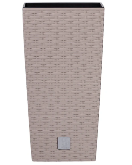Donica wysoka 42cm mocca Prosperplast Rato Square | Stamats