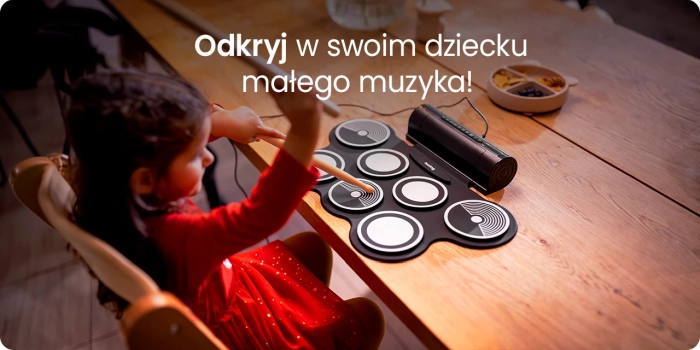Perkusja elektroniczna dla dzieci Huslog | Stamats